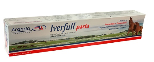 DESPARASITANTE IVERFULL PASTA ORAL PARA EQUINOS | El Rejo Web
