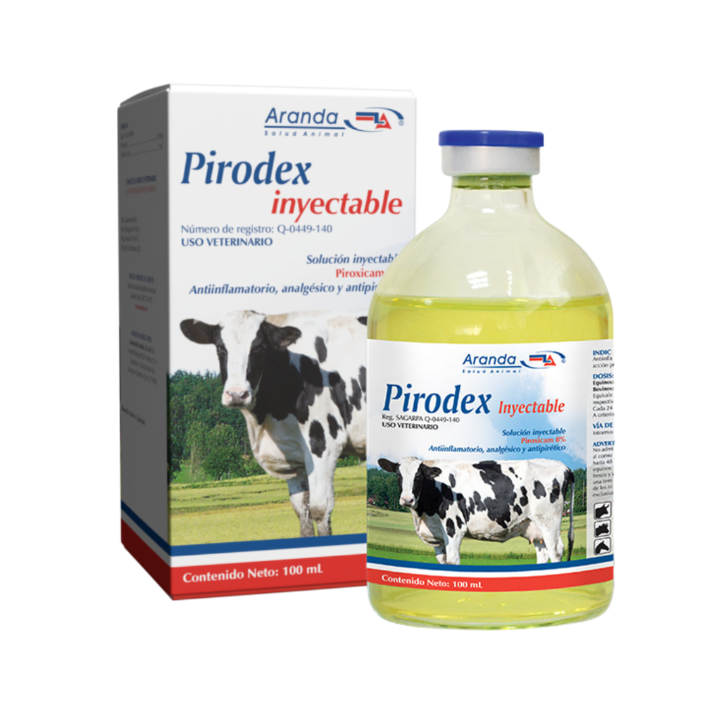 PIRODEX-INYECTABLE 100 ML | El Rejo Web