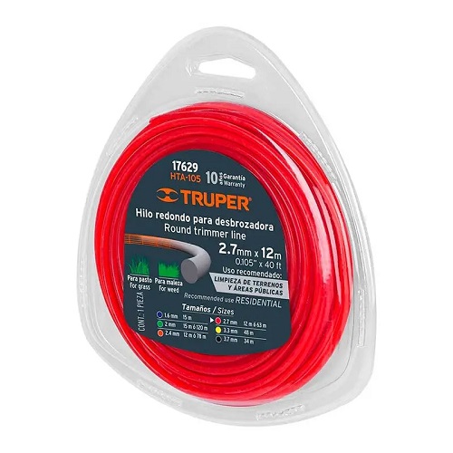 HILO TRUPER PARA CHAPEADORA ROLLITO CORINTO 2.7MM*12M | El Rejo Web