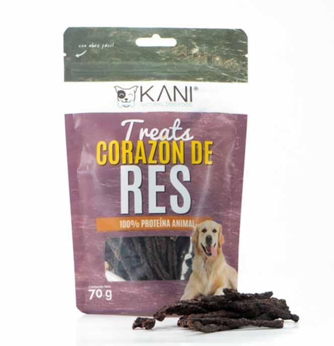 TREATS KANI PARA PERRO CORAZON DE RES 70GR | El Rejo Web