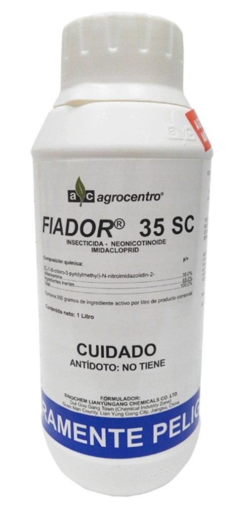 INSECTICIDA FIADOR IMIDACLOPRID 35 SC 1 LITRO | El Rejo Web