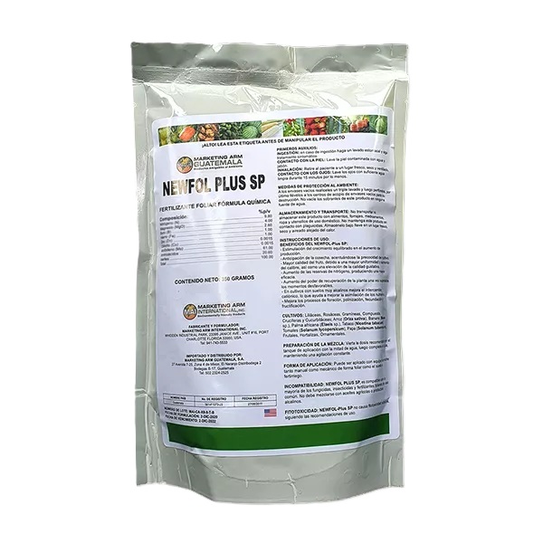 BIOESTIMULANTE FOLIAR NEWFOL PLUS SP | El Rejo Web
