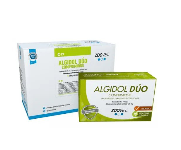 ALGIDOL DÚO (TRAMADOL)-BLISTER 5 TABLETAS | El Rejo Web