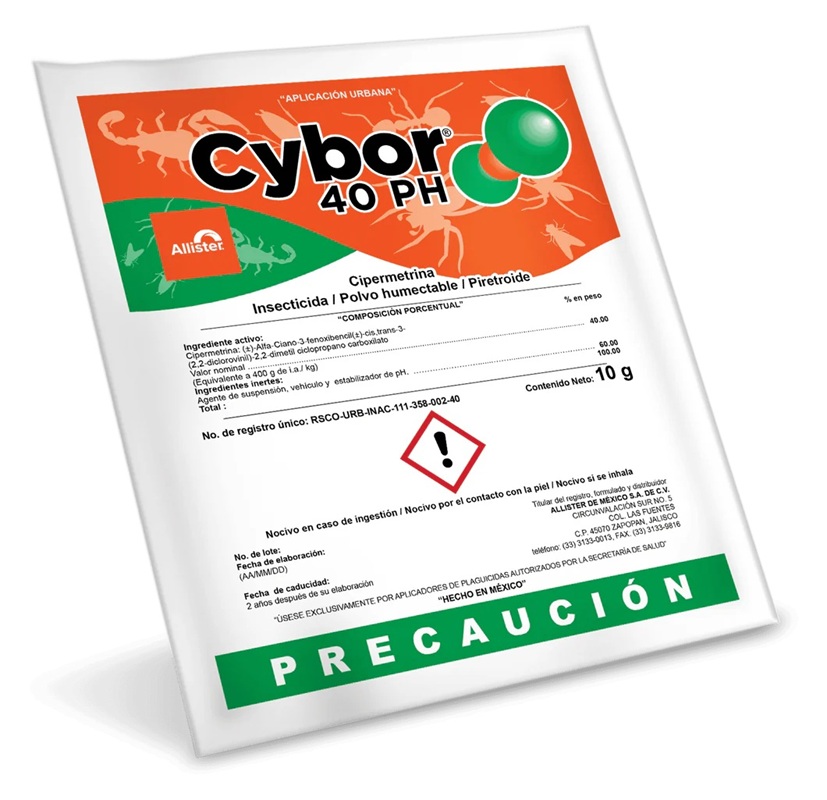 INSECTICIDA CYBOR 40 PH ALLISTER 10 G | El Rejo Web